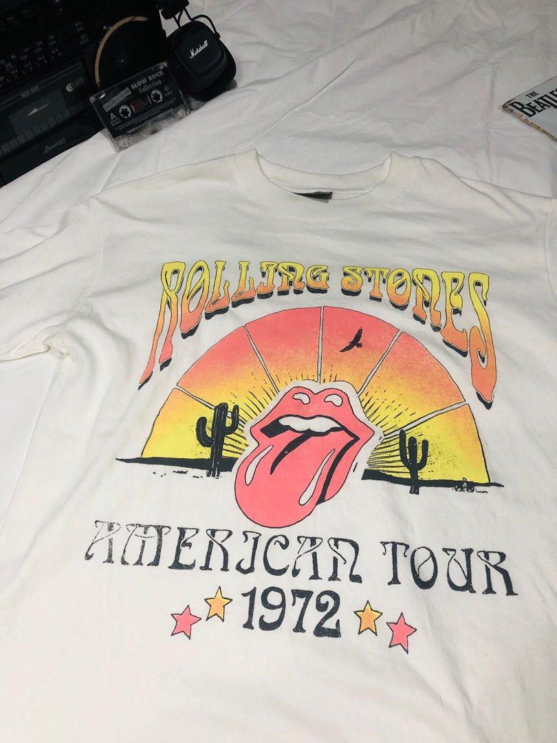 Rolling Stones Official Merch, Women's Fashion, Tops, Shirts on Carousell
