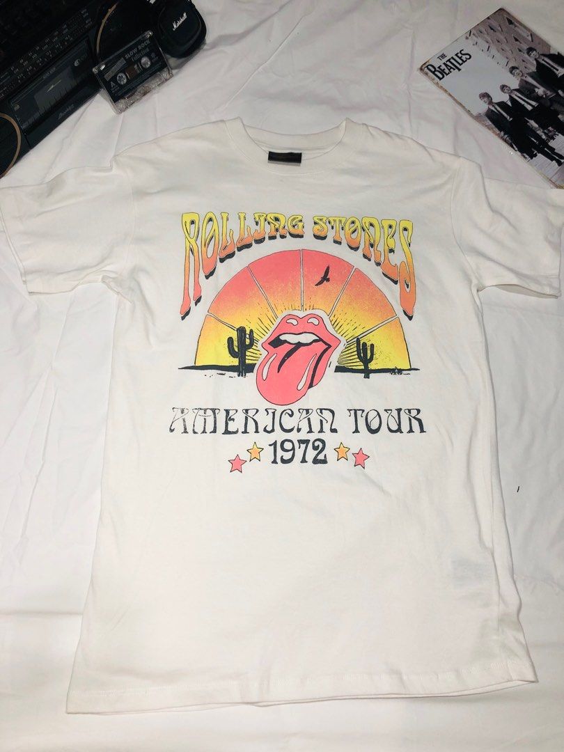 Rolling Stones Official Merch, Women's Fashion, Tops, Shirts on Carousell