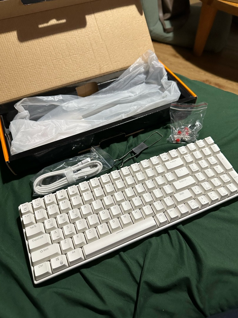 Royal Kludge RK100 Keyboard Red Switches, Computers & Tech, Parts ...