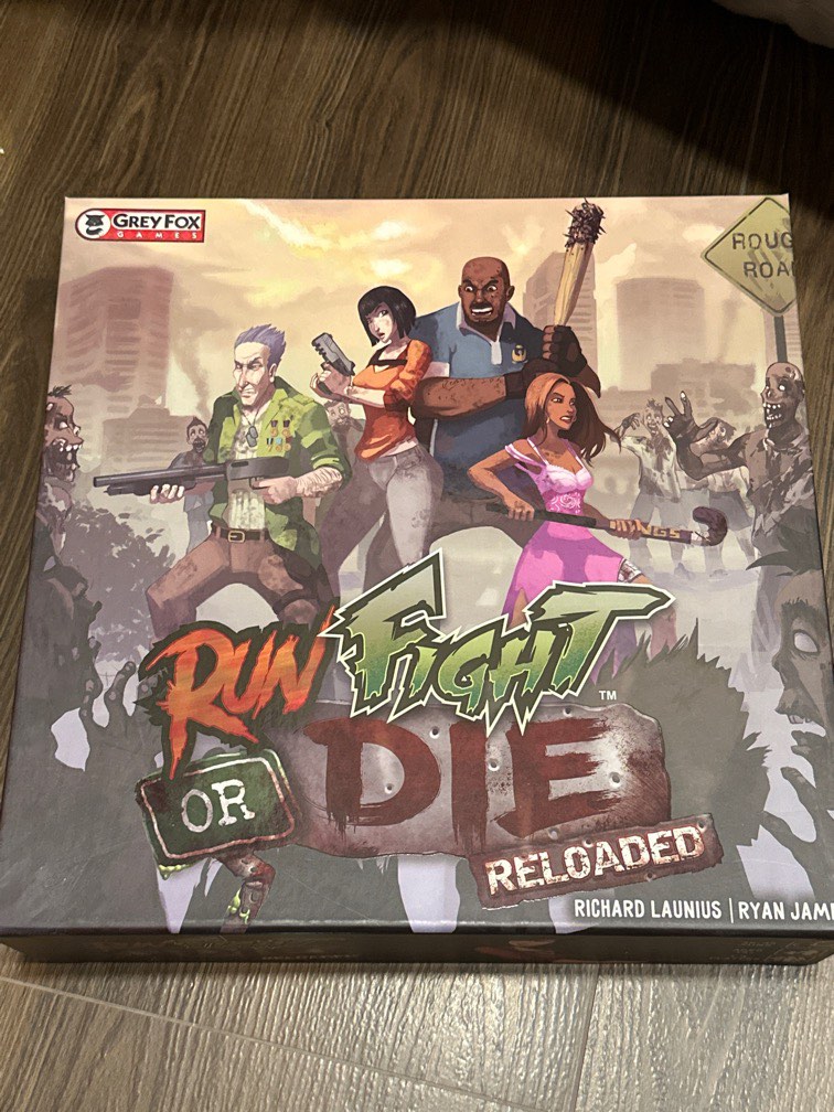 Run Fight or Die Reloaded Board Game, Hobbies & Toys, Toys & Games on ...