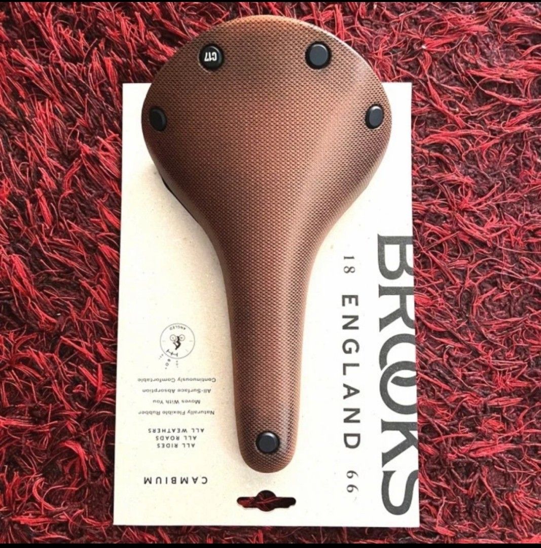 Sadel Sepeda Lipat MTB Touring Brompton Brooks C17, Olah Raga, Sepeda di Carousell