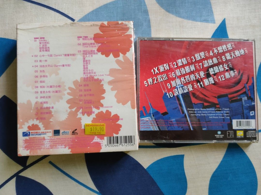 Sammi cheng cd vcd 郑秀文, Hobbies & Toys, Music & Media, CDs & DVDs on Carousell