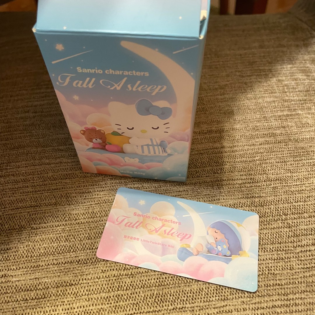 Sanrio Falling Asleep Kiki, Hobbies & Toys, Toys & Games on Carousell
