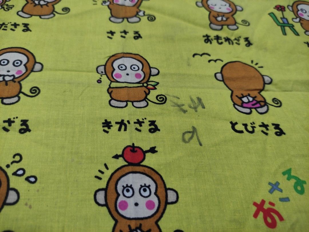 Sanrio Monkichi Handkerchief Hanky Panyo Merch, Hobbies & Toys, Toys ...