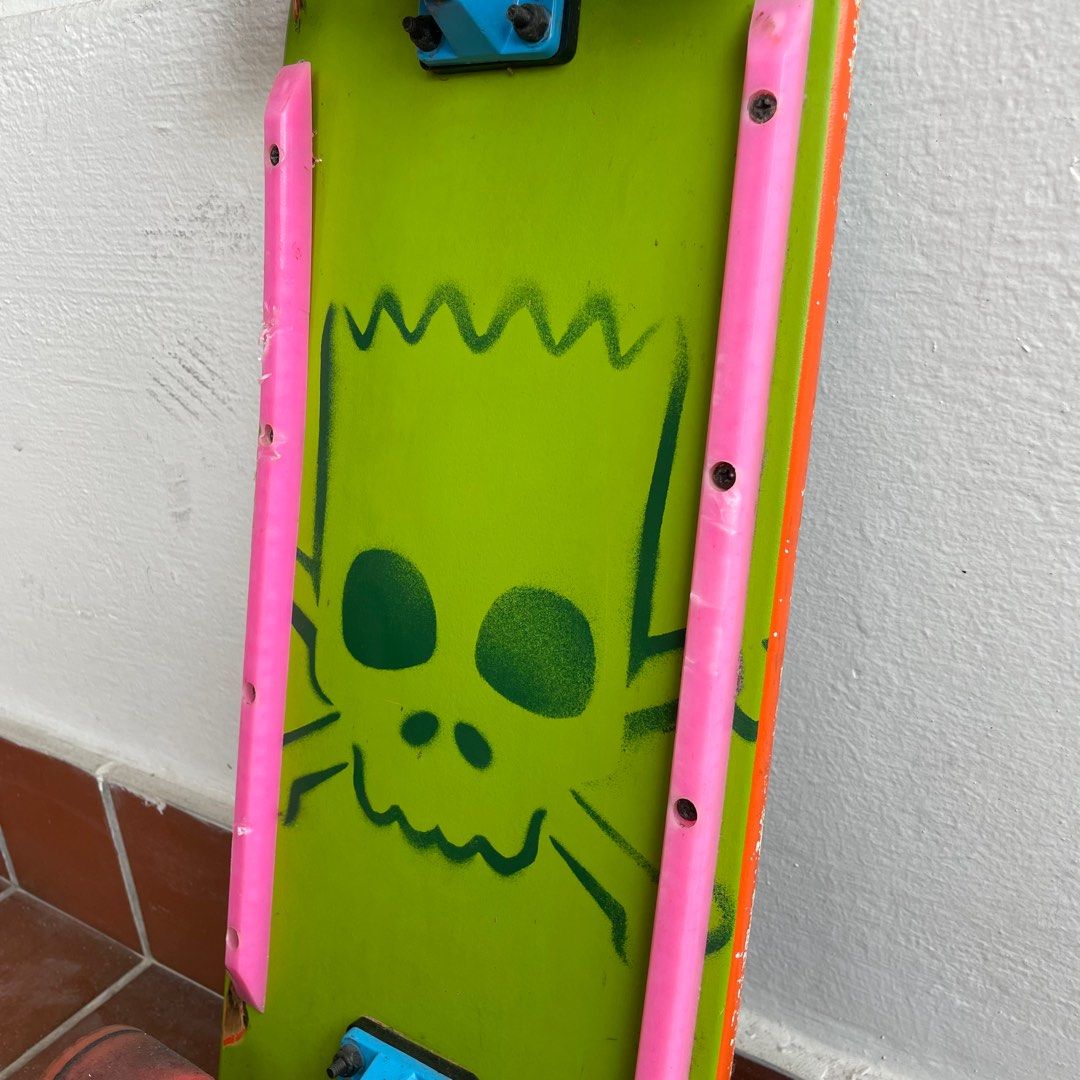 Santa Cruz Bart Simpson OG Complete Cruiser, Sports Equipment, Sports ...