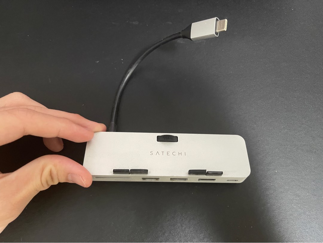 Satechi Aluminium USB-C Clamp Hub Pro for iMac, Computers & Tech, Parts ...