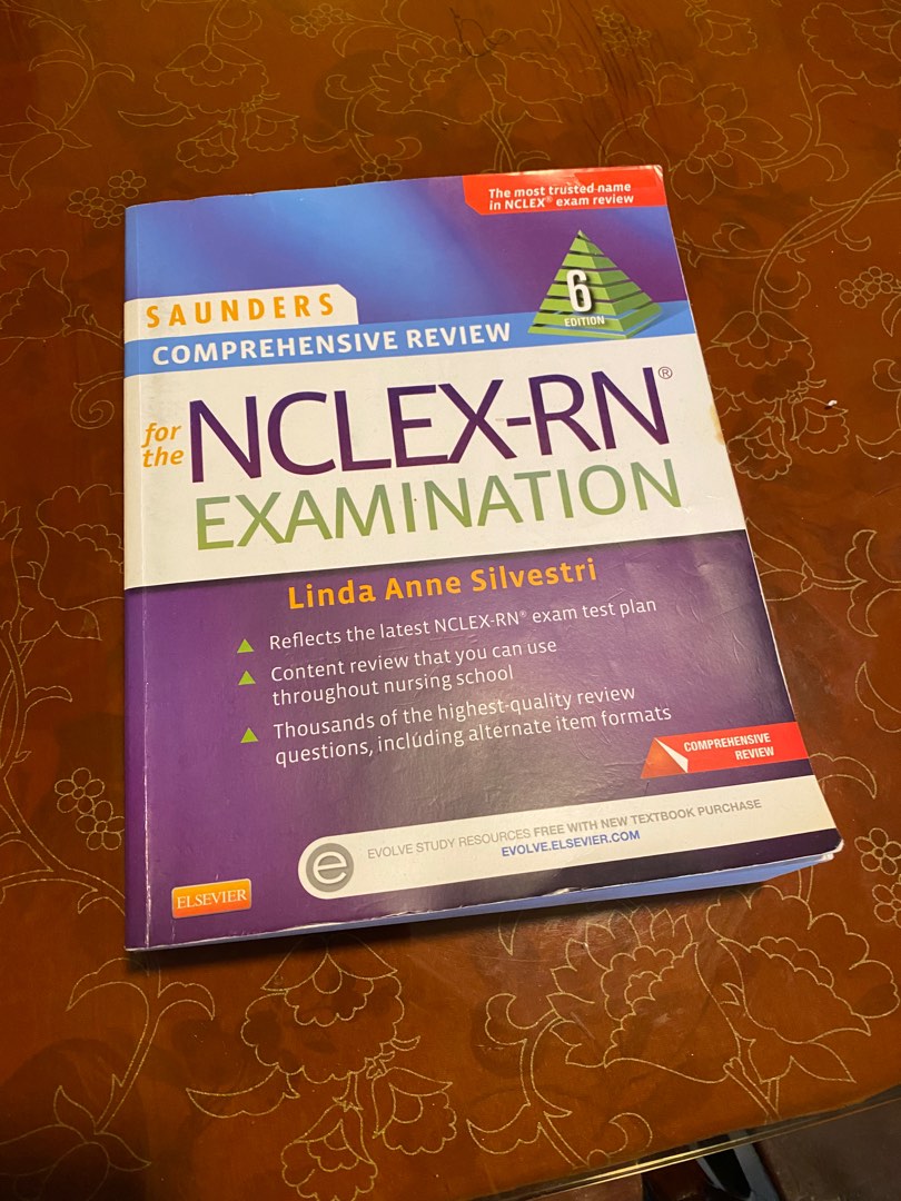 Saunders NCLEX RN Reviewer, Hobbies & Toys, Books & Magazines ...