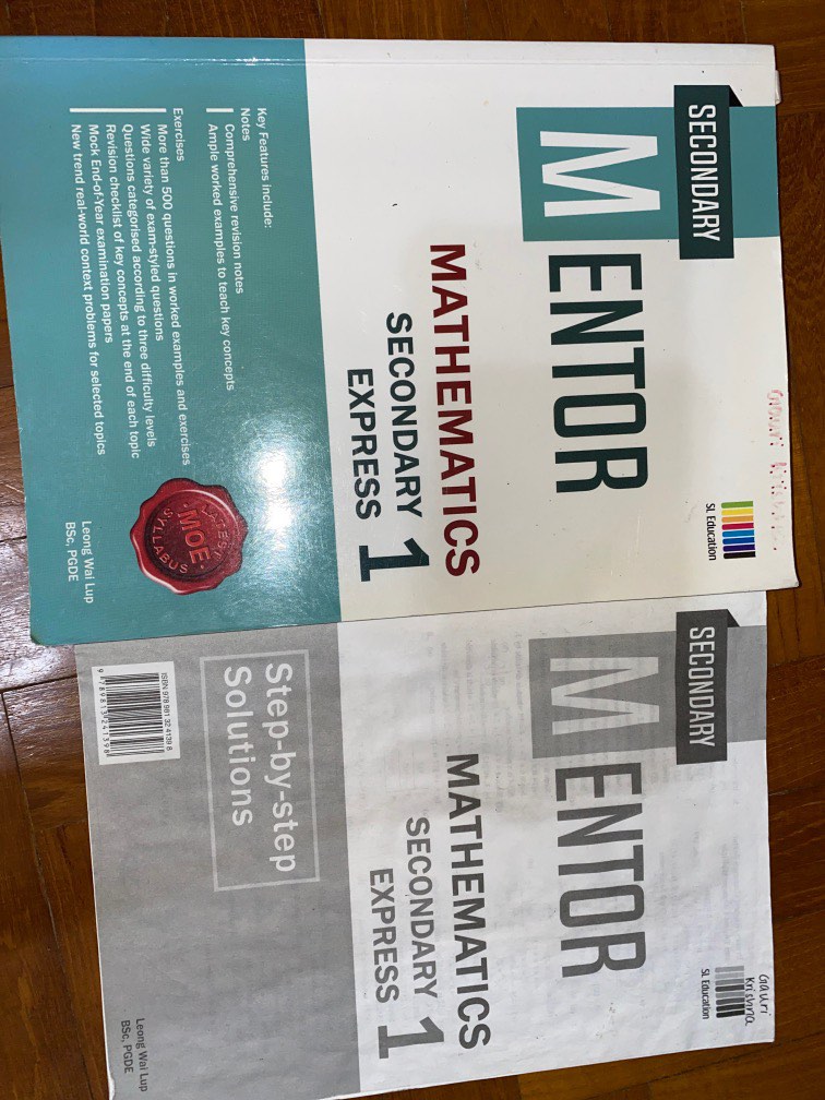 Sec 1 Math Mentor, Hobbies & Toys, Books & Magazines, Assessment Books ...