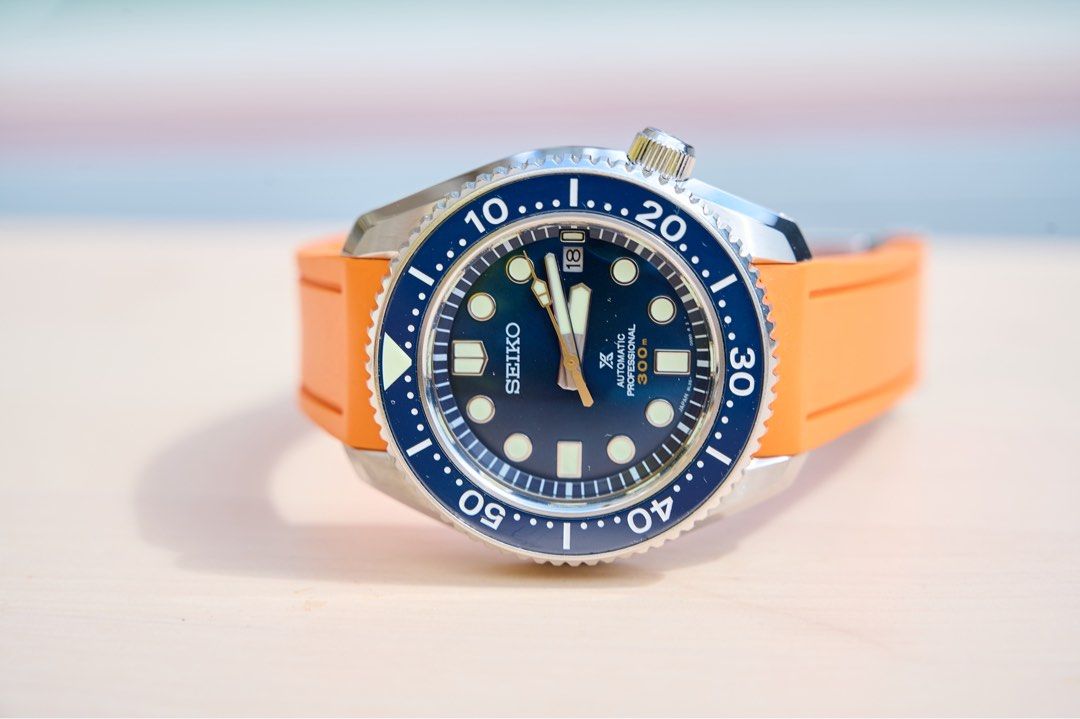 Seiko MM300 SLA023J1 SLA023 Marinemaster full set with warranty with ...