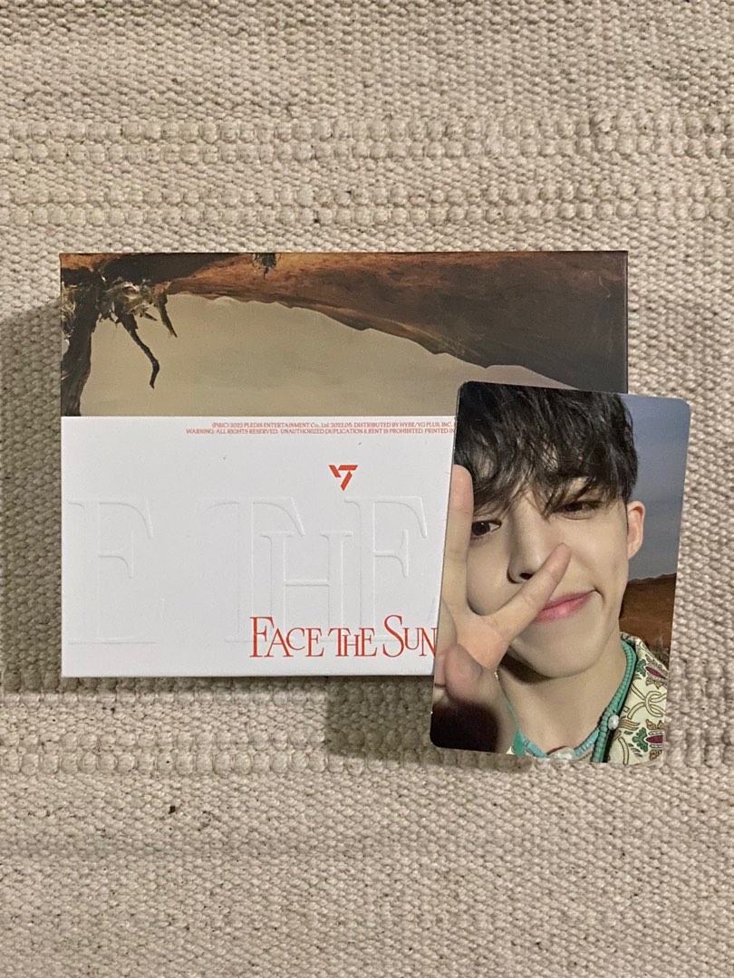 Seventeen Scoups Face the Sun Kit Ray ver, Hobbies & Toys, Memorabilia ...