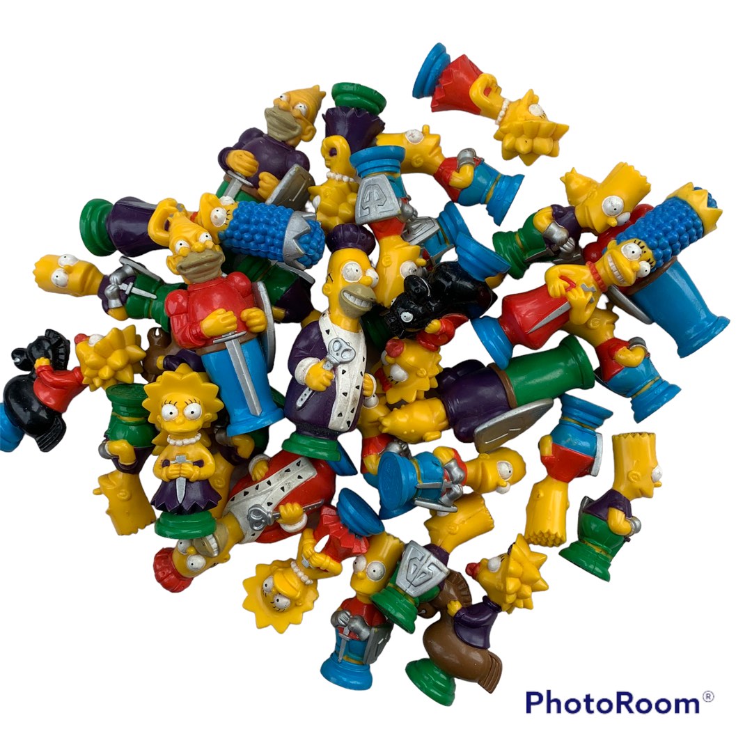 Simpsons chess pieces vintage 1992, Hobbies & Toys, Toys & Games on ...