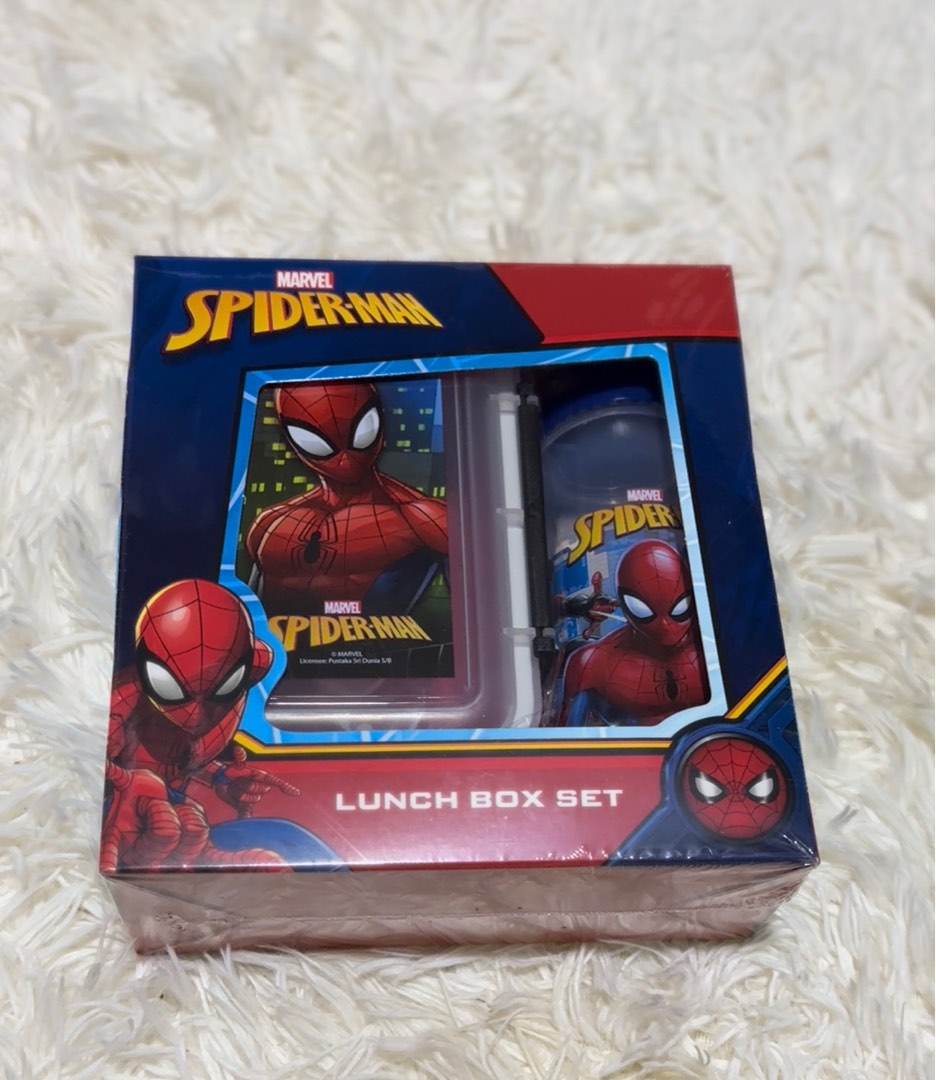 Spider-Man Lunch Box set (3x) BRAND NEW!, Hobbies & Toys, Toys & Games ...