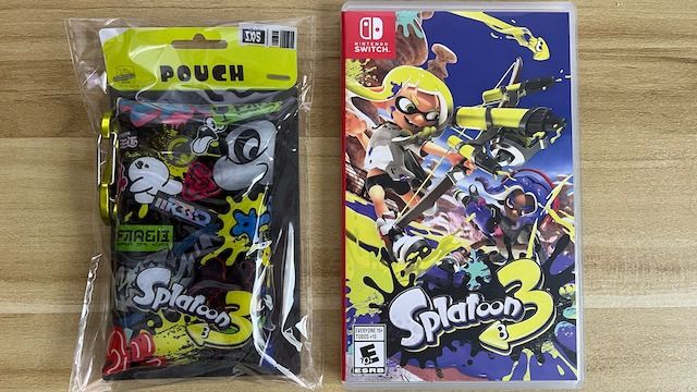 Splatoon 3 with Early Purchase Bonus Handy Bag, Video Gaming, Video ...