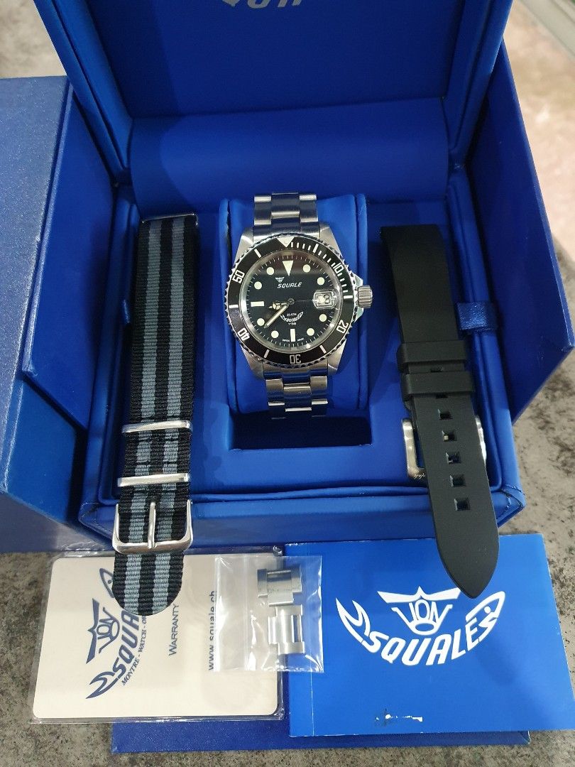 Squale 20 atmos maxi (40mm), Luxury, Watches on Carousell
