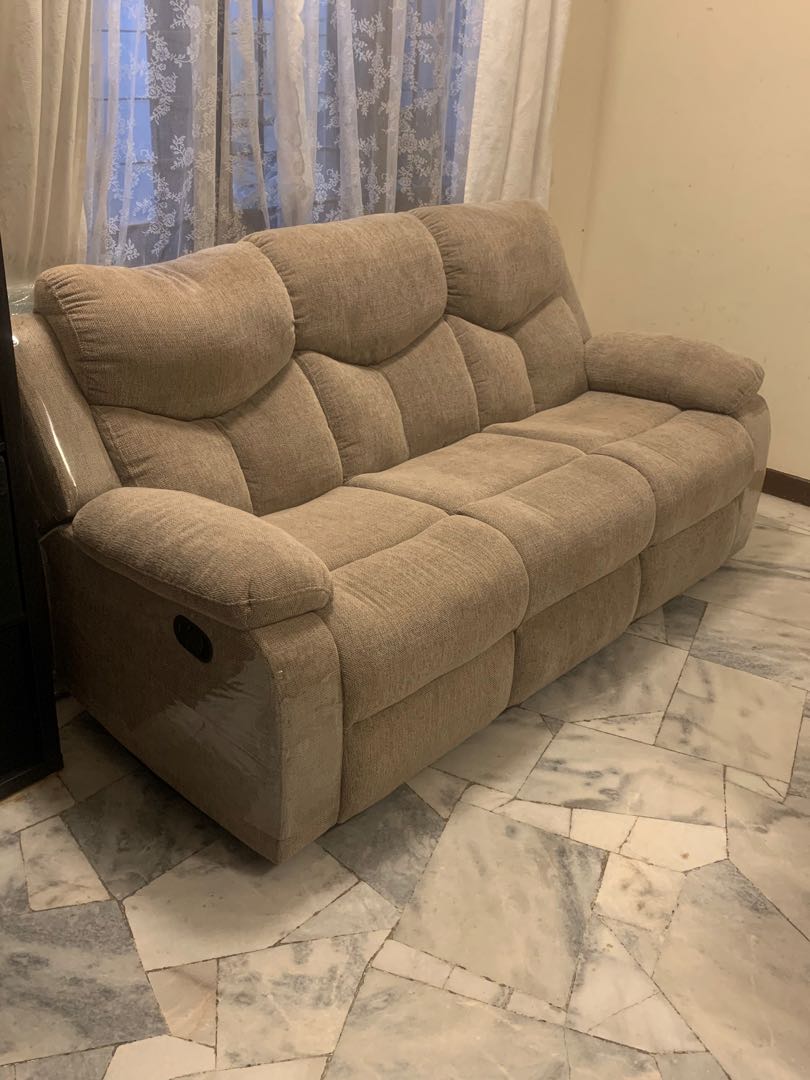SSF recliner sofa, Furniture & Home Living, Furniture, Sofas on Carousell