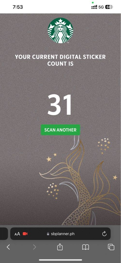 Starbucks Sticker Card, Hobbies & Toys, Memorabilia & Collectibles ...