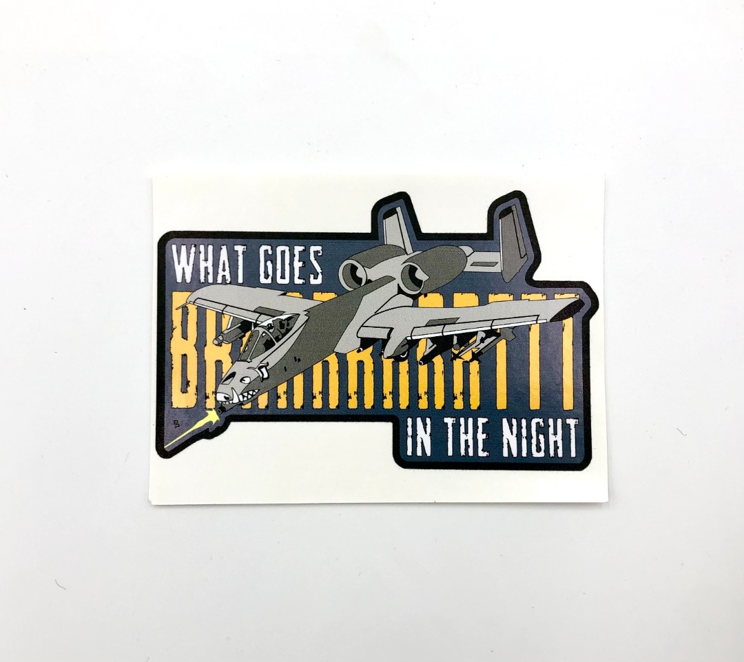 Sticker - What Goes In The Night, 興趣及遊戲, 旅行, 旅遊 - 旅行必需品及用品 - Carousell