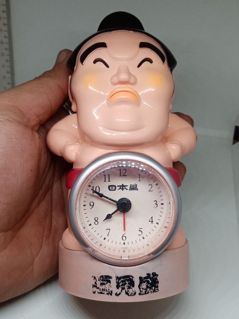 Sumo (Takamisakari Seiken) Alarm Clock, Furniture & Home Living, Home ...