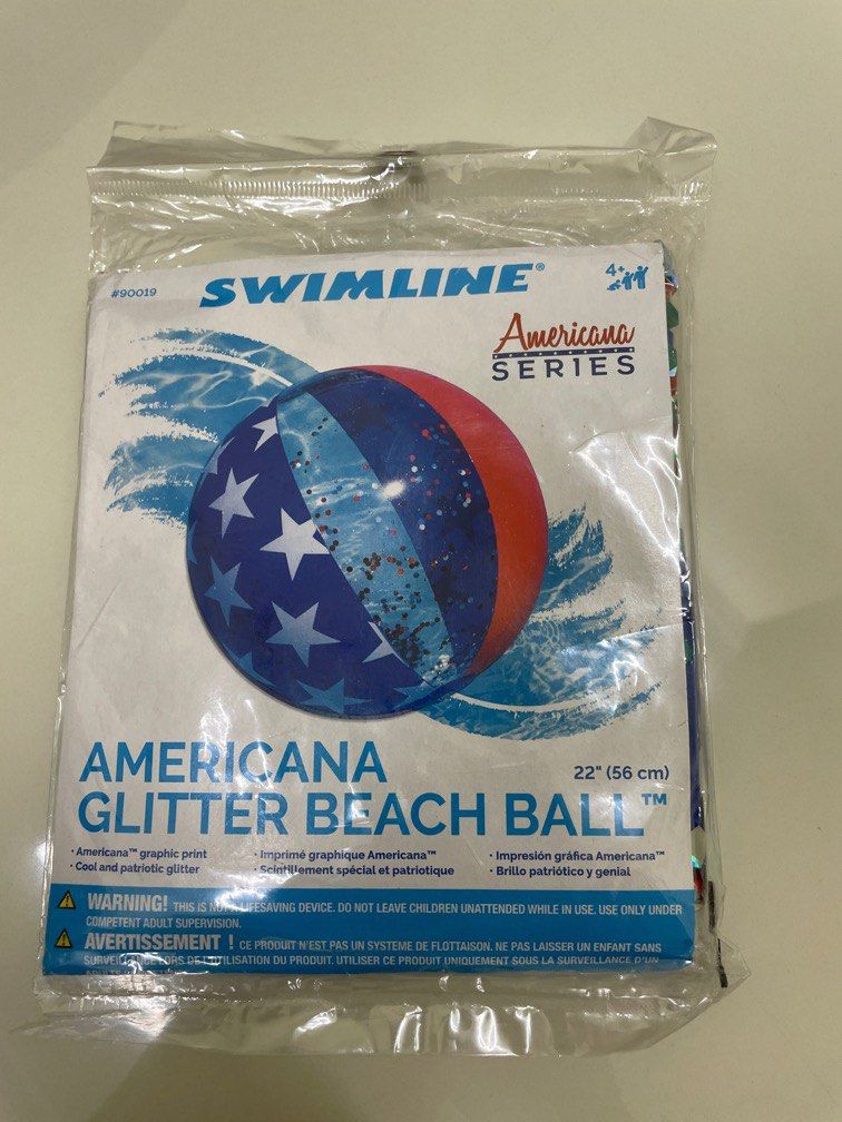 Swimline Beach Ball, Hobbies & Toys, Toys & Games on Carousell