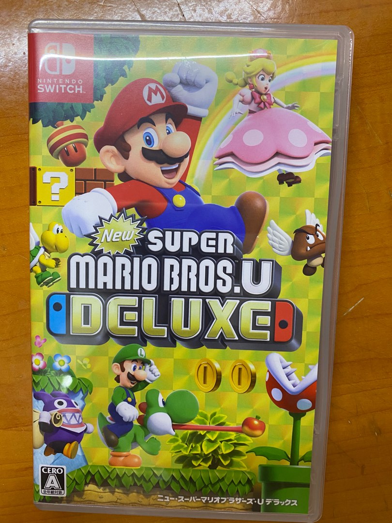 Switch game super mario bros. u deluxe, 電子遊戲, 電子遊戲, Nintendo 任天堂 ...