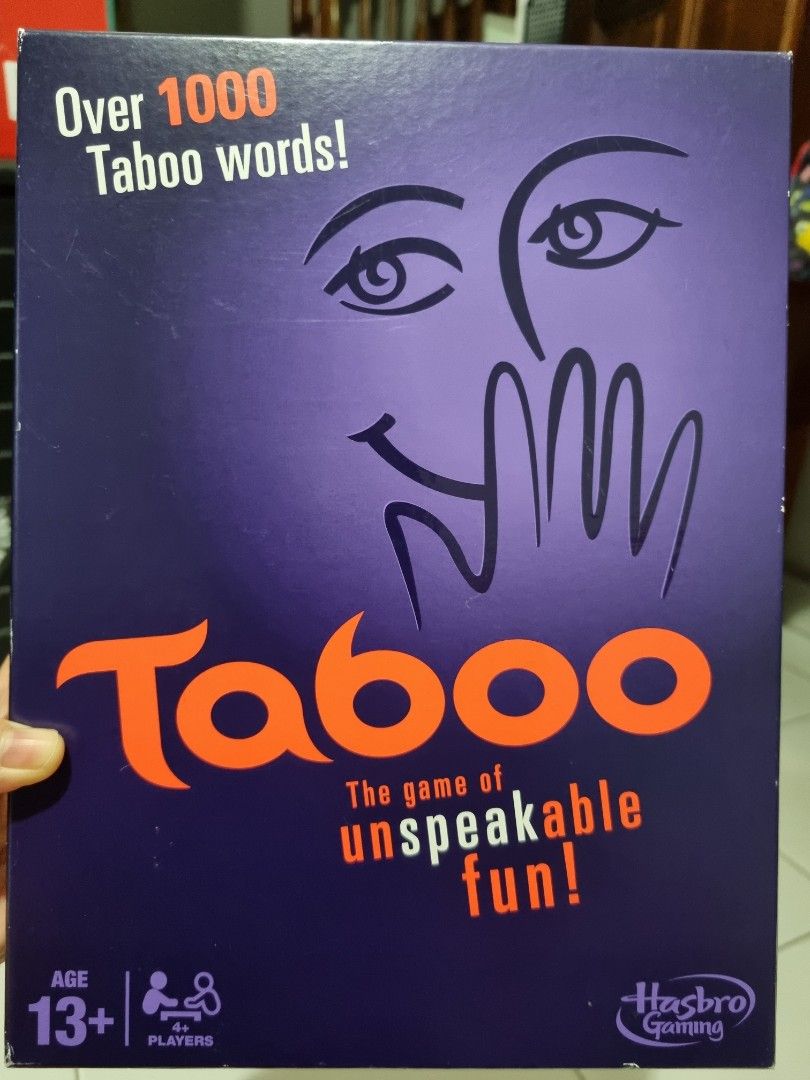 Taboo card game, Hobbies & Toys, Toys & Games on Carousell