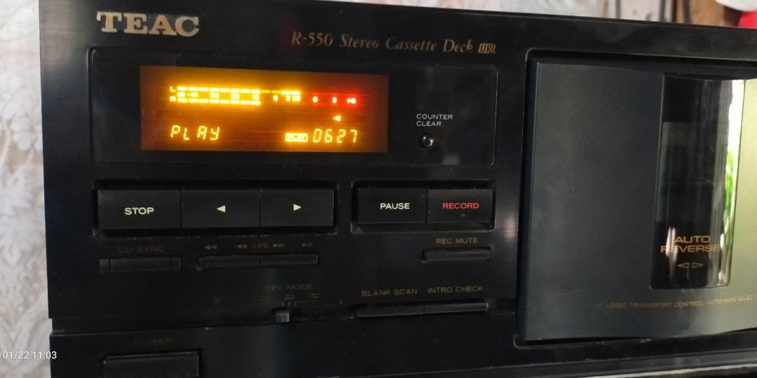 Tapedeck TEAC R550 autoreverse (100v), TV & Home Appliances, Other Home ...