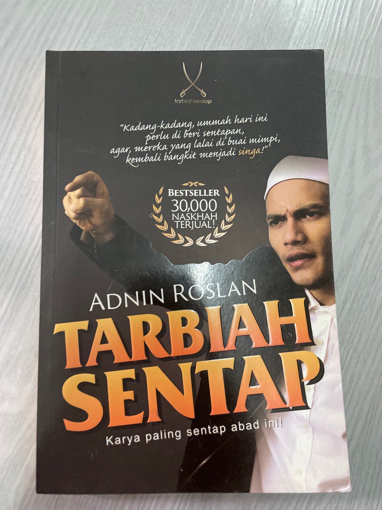 Tarbiah Sentap by Adnin Roslan, Hobbies & Toys, Books & Magazines, Religion Books on Carousell