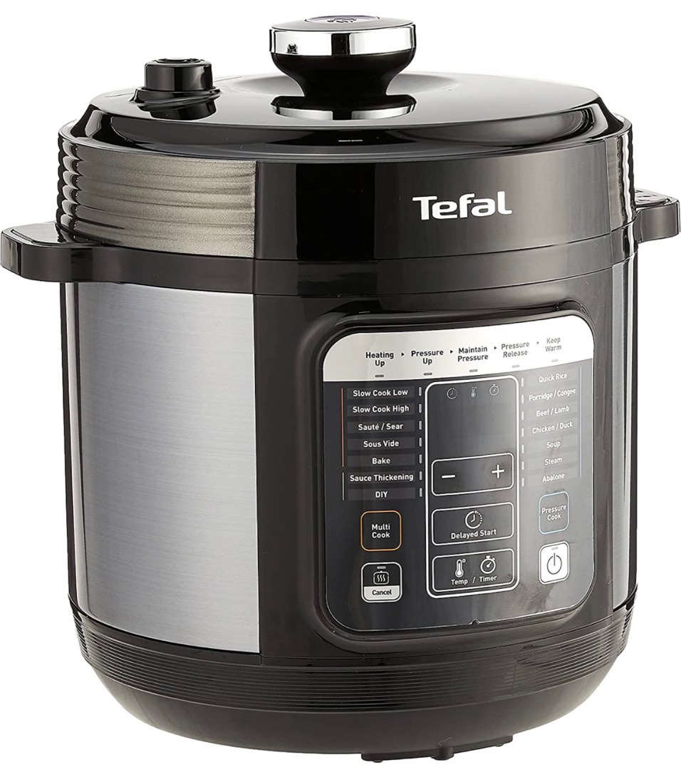 Tefal Home Chef Smart Multicooker CY601, Black, TV & Home Appliances ...