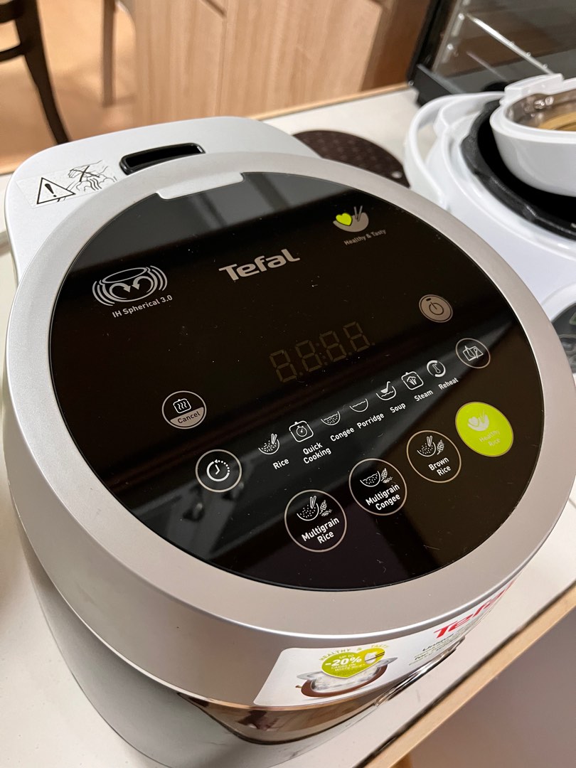 Tefal Rice Cooker Low GI 1L RK8608, TV & Home Appliances, Kitchen ...