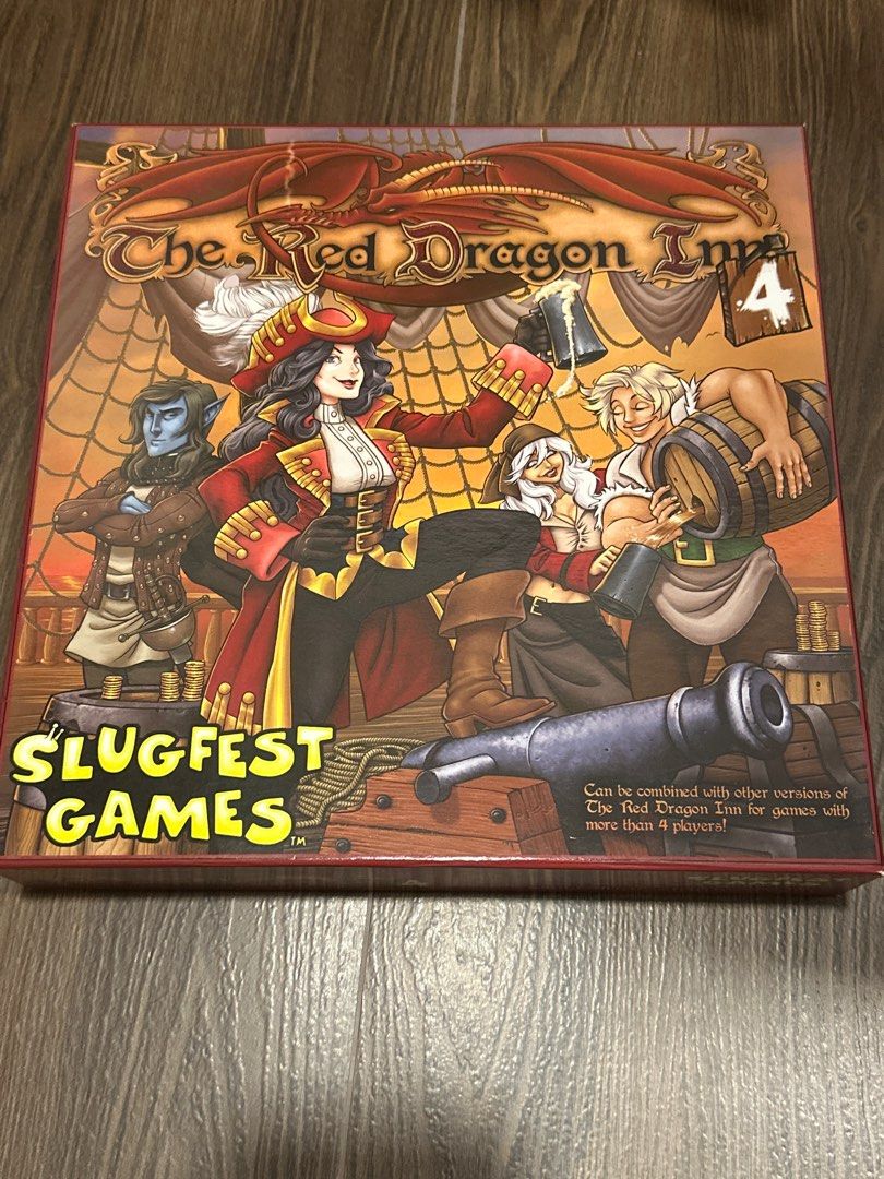 The Red Dragon Inn 4 Board Game, Hobbies & Toys, Toys & Games on Carousell