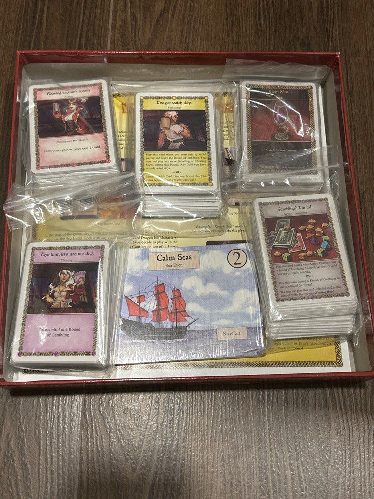 The Red Dragon Inn 4 Board Game, Hobbies & Toys, Toys & Games on Carousell