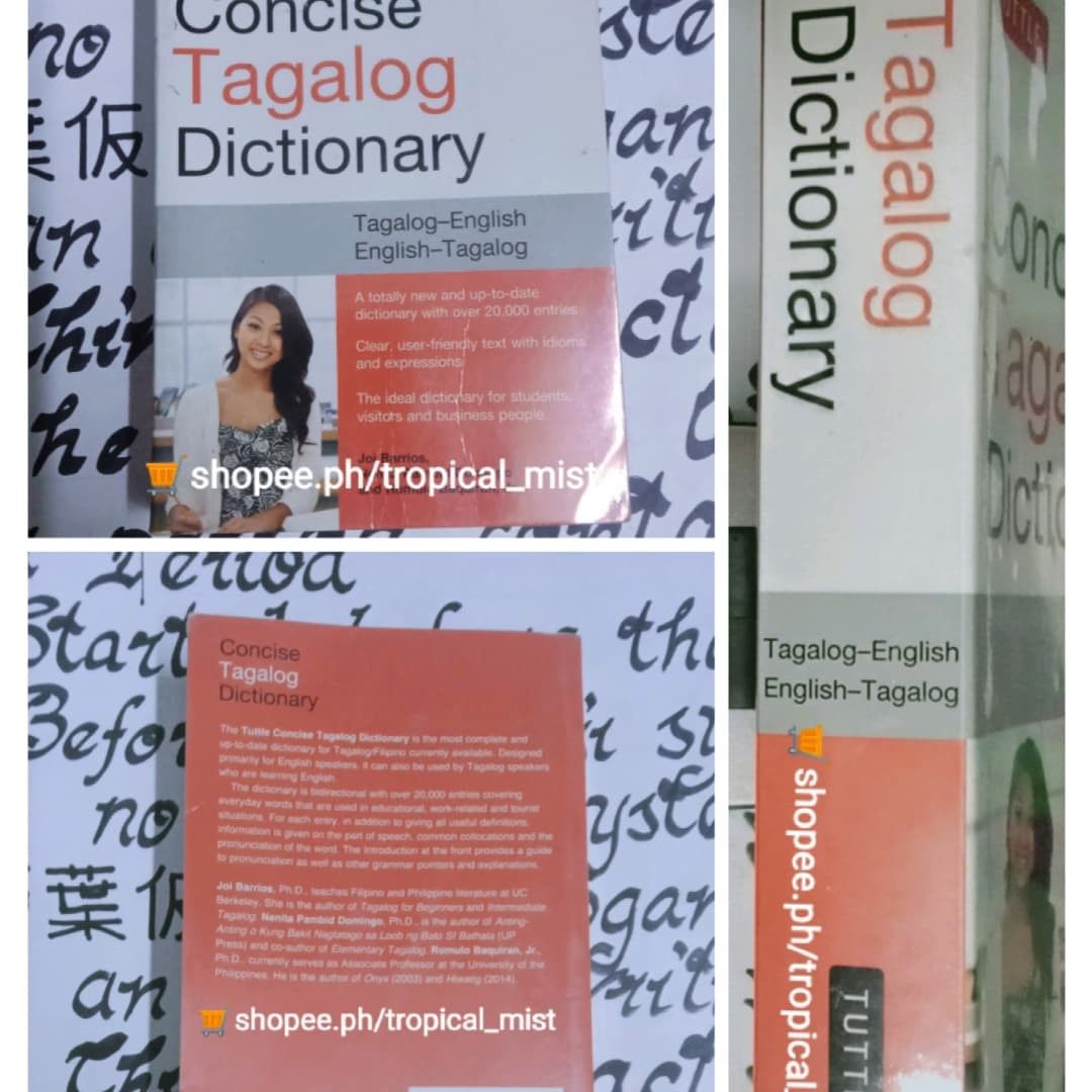 The Tuttle Concise Tagalog Dictionary, Hobbies & Toys, Books & Magazines, Textbooks on Carousell