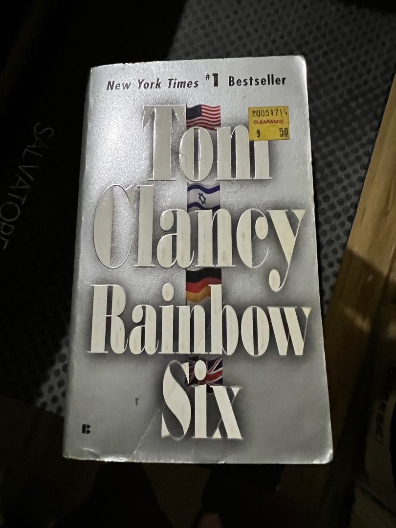 Tom Clancy Rainbow Six, Hobbies & Toys, Books & Magazines, Fiction ...