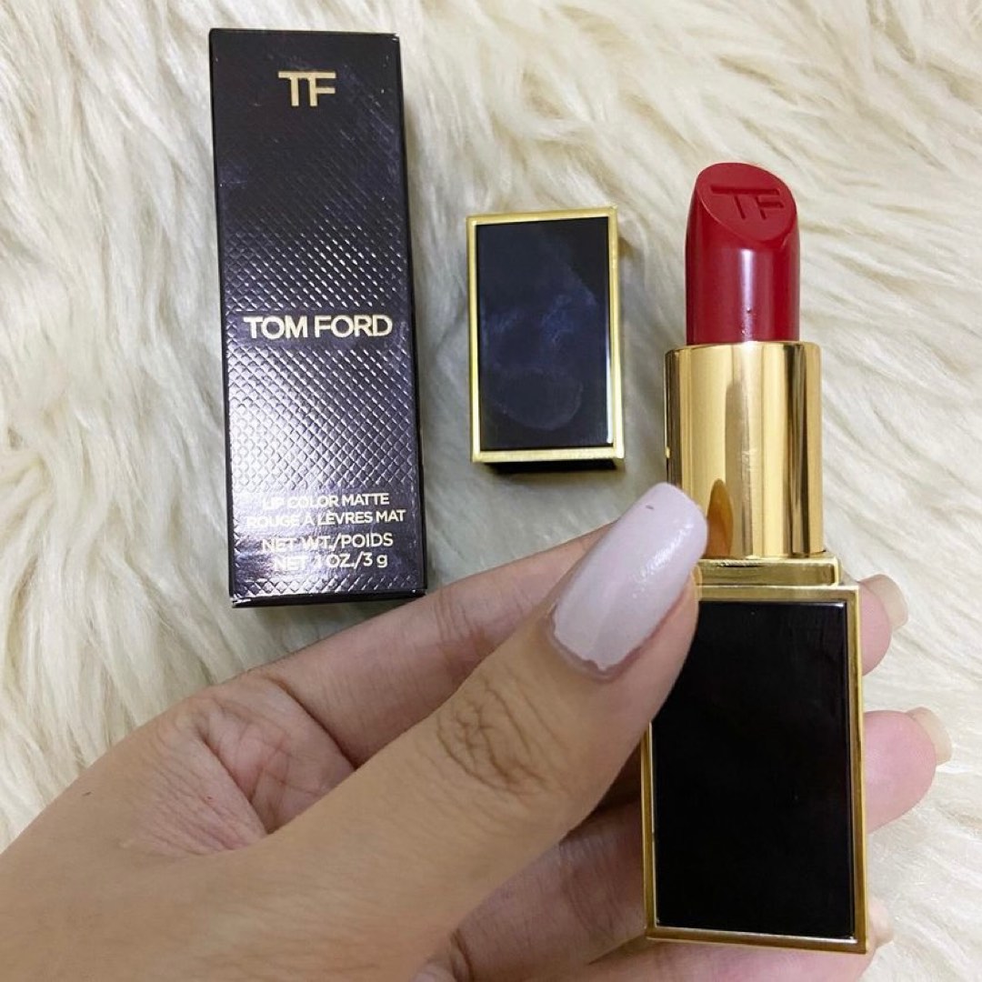 Tom Ford Lip Color Matte in Ruby Rush, Beauty & Personal Care, Face ...