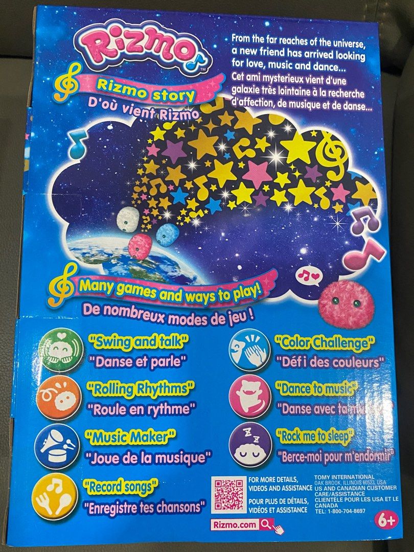 TOMY - Rizmo, Hobbies & Toys, Toys & Games on Carousell