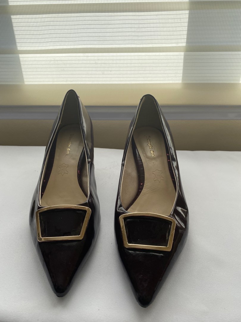 Trample Art executive shoes, Women's Fashion, Footwear, Heels on Carousell