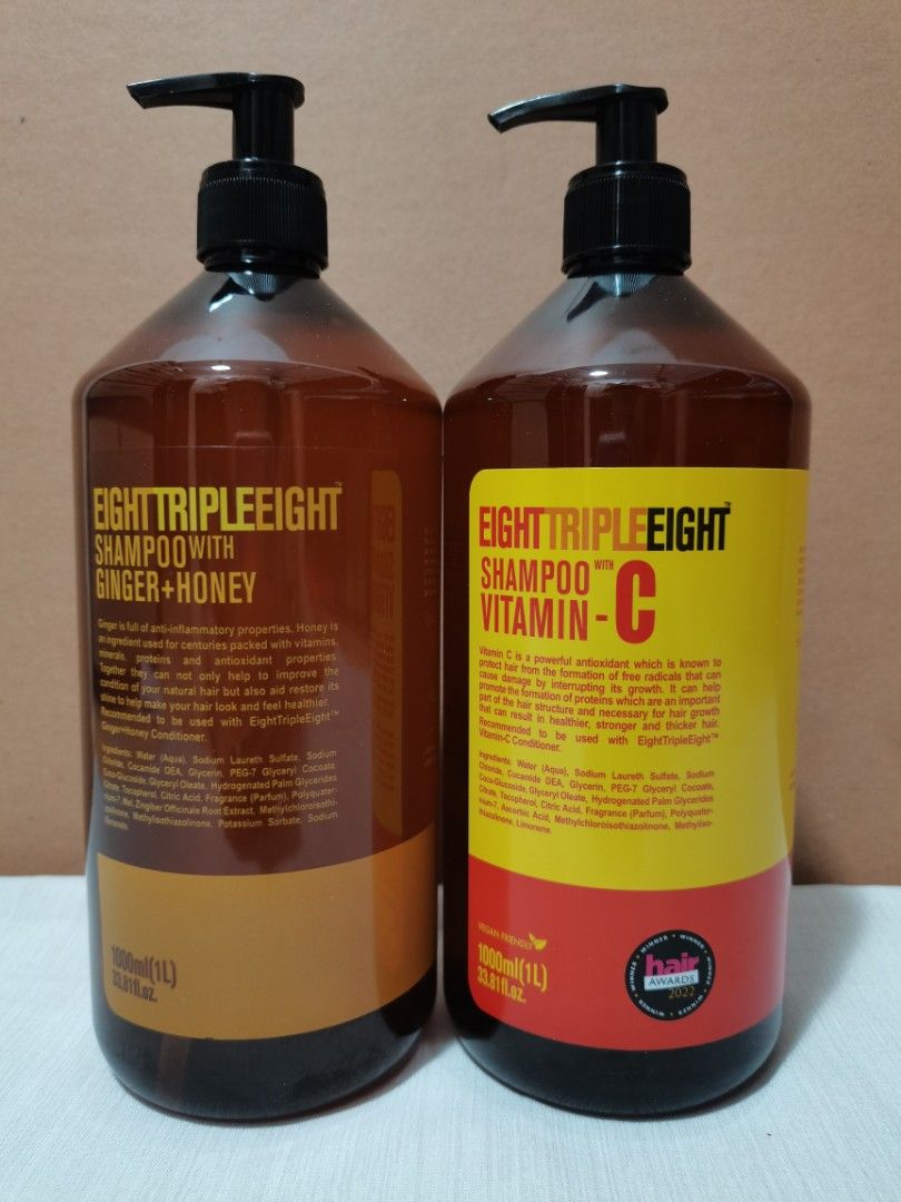 Triple Eight Tea tree and lavender shampoo 1L, Beauty & Personal Care ...