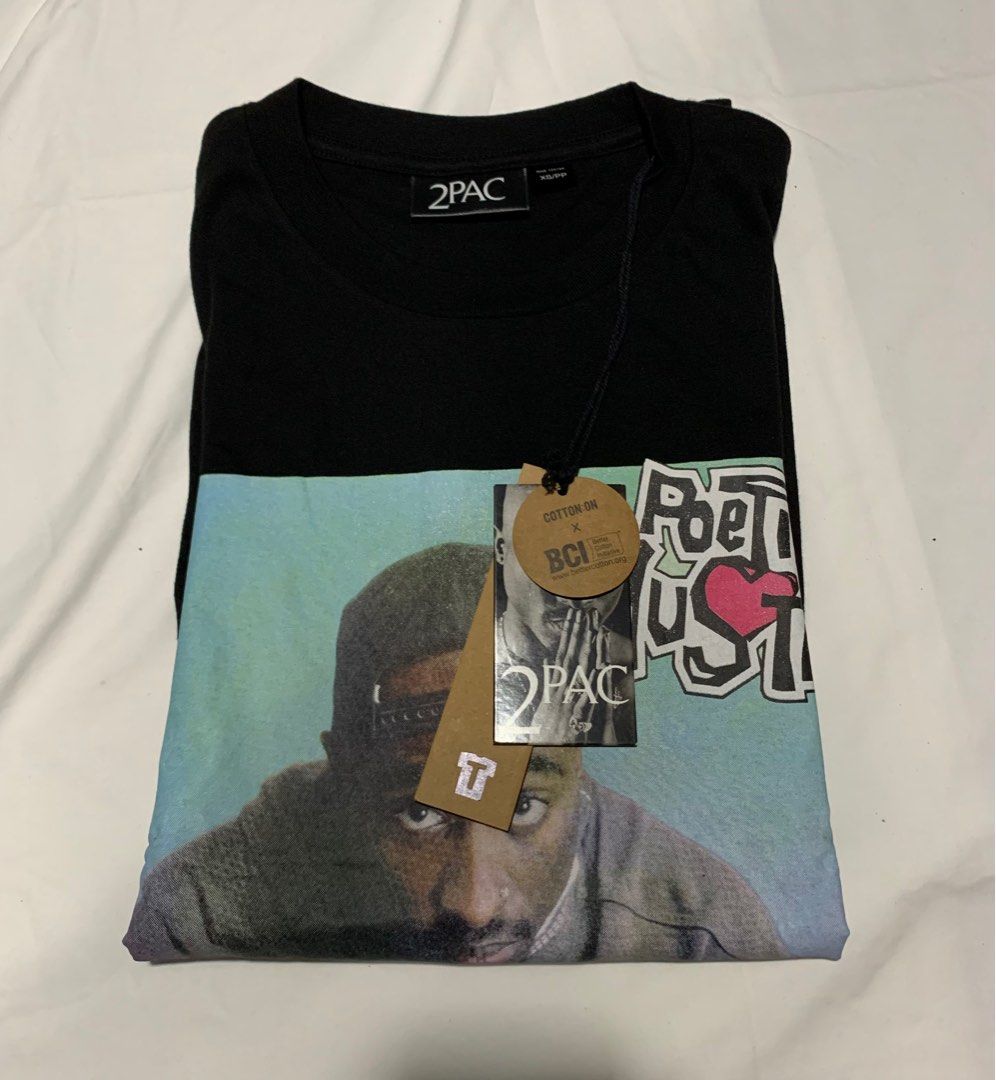 Tupac Official Merch, Men's Fashion, Tops & Sets, Tshirts & Polo Shirts ...