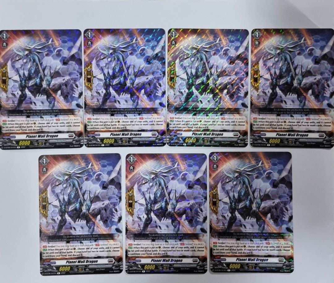 Vanguard PG/Perfect Guard Cards, Hobbies & Toys, Toys & Games on Carousell