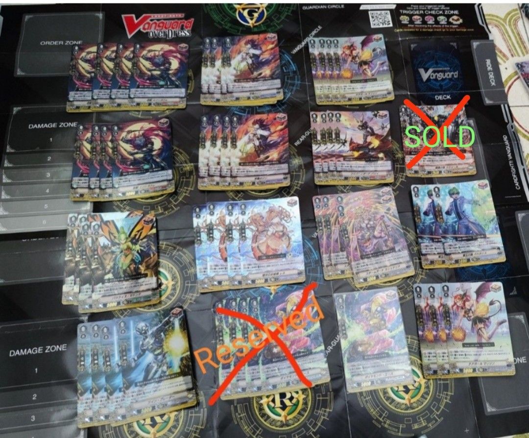 Vanguard V perfect guard and crit sentinel playset, Hobbies & Toys ...