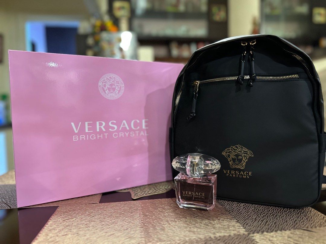 VERSACE BRIGHT CRYSTAL SET, Beauty & Personal Care, Fragrance & Deodorants on Carousell
