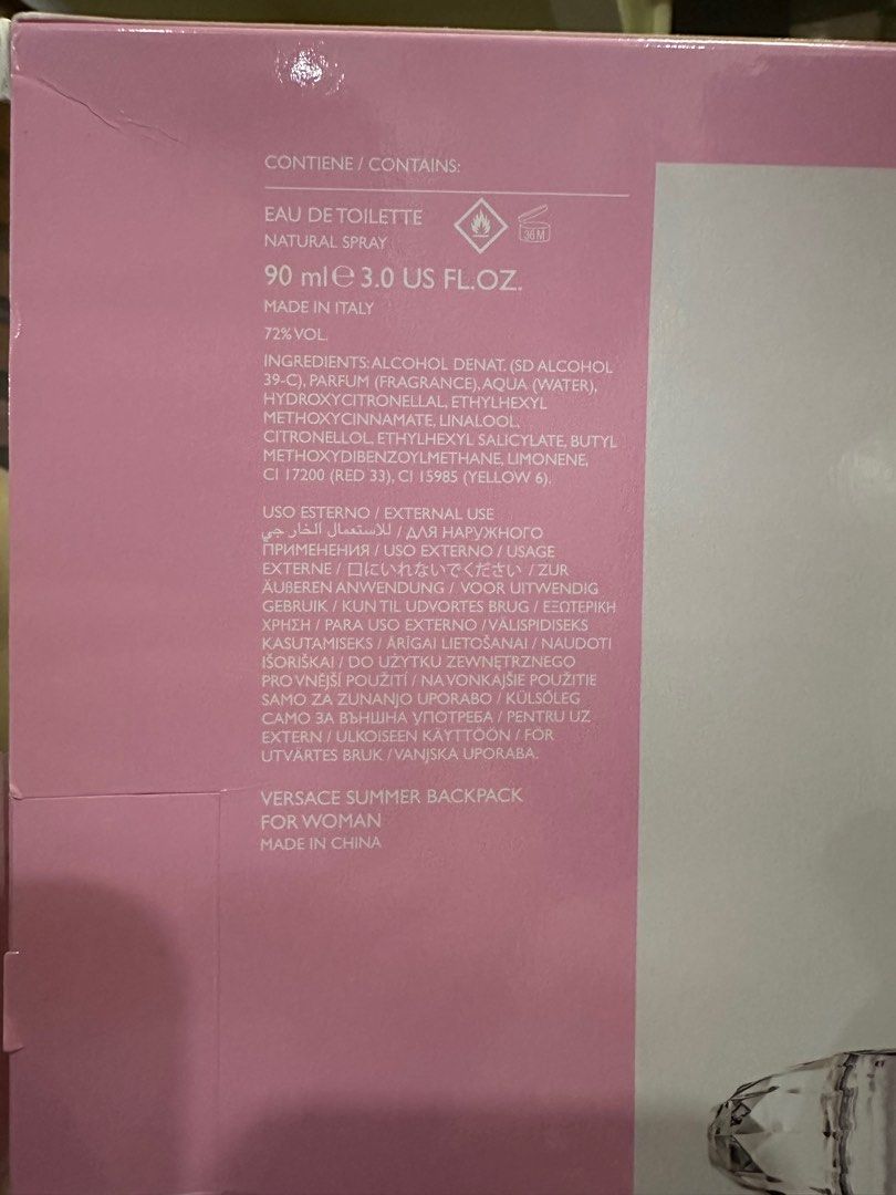 VERSACE BRIGHT CRYSTAL SET, Beauty & Personal Care, Fragrance & Deodorants on Carousell