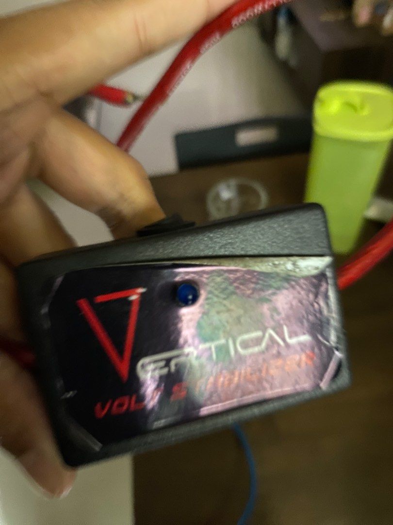 Vertical Volt Stabilizer with grounding cable, Motorcycles, Motorcycle ...
