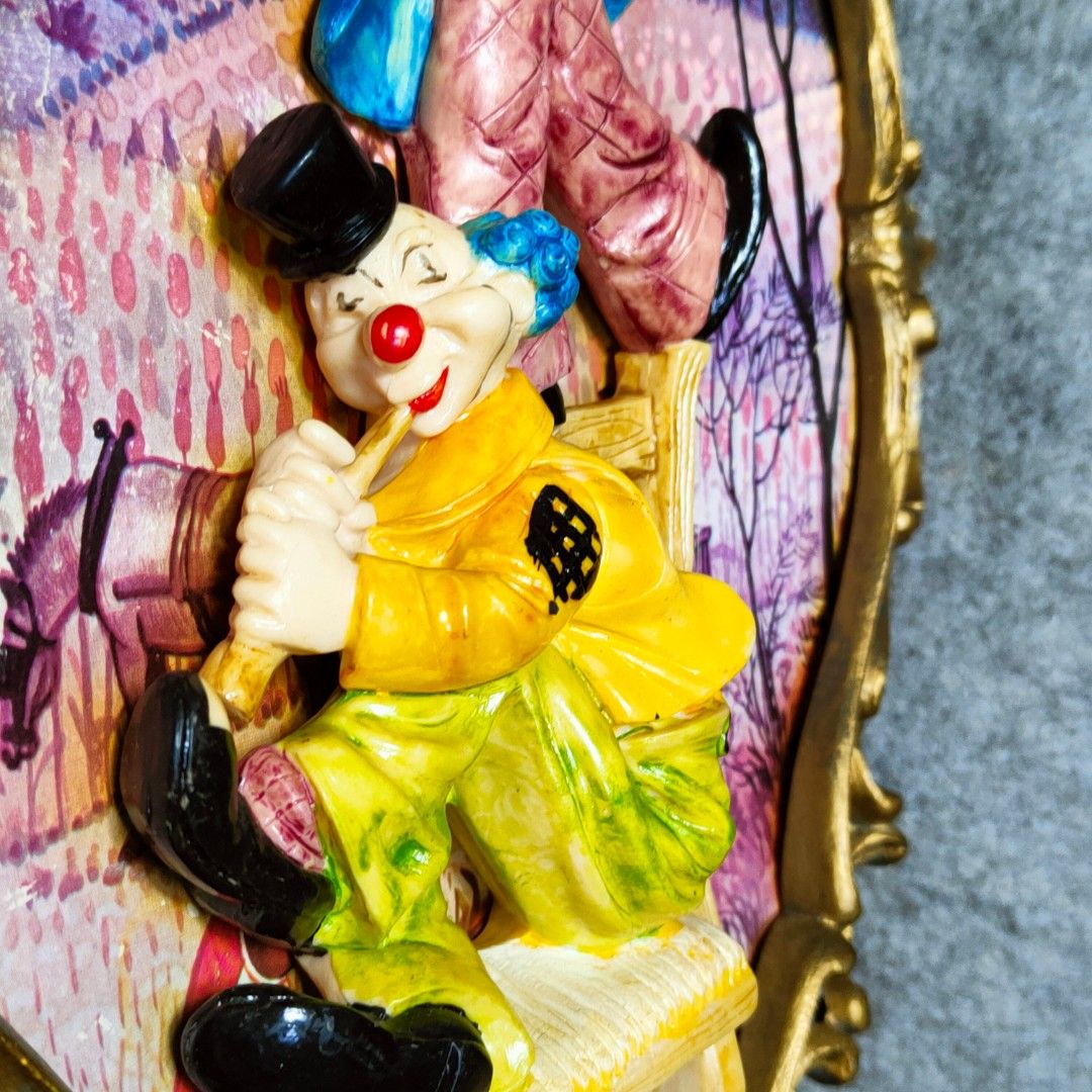 Vintage Italian Clown Wall Decor, Hobbies & Toys, Memorabilia ...