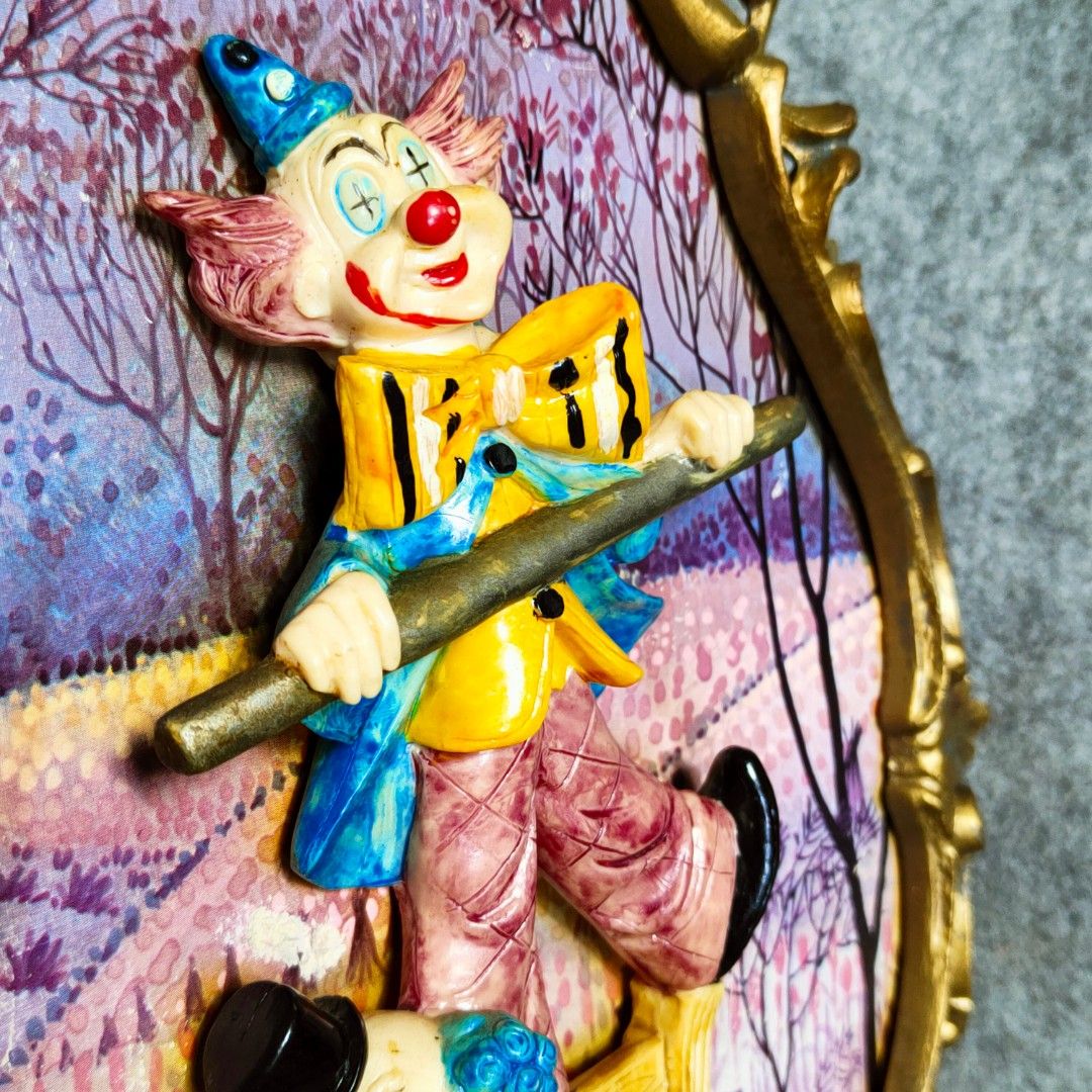 Vintage Italian Clown Wall Decor, Hobbies & Toys, Memorabilia ...