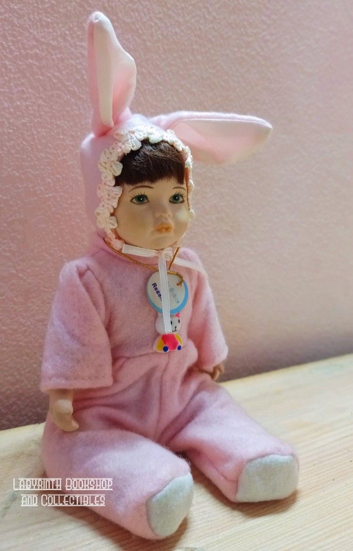 Vintage Doll 90s Bunny Babes Porcelain Doll by Regency, Hobbies & Toys ...
