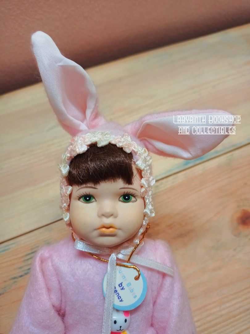 Vintage Doll 90s Bunny Babes Porcelain Doll by Regency, Hobbies & Toys ...