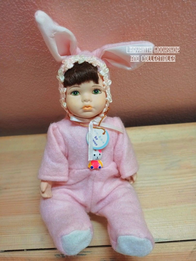Vintage Doll 90s Bunny Babes Porcelain Doll by Regency, Hobbies & Toys ...