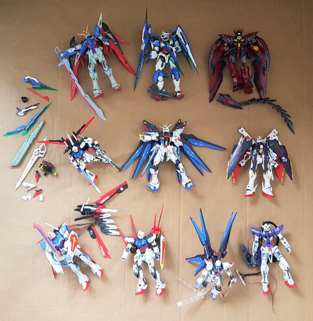 Vintage Gundam Figures, ガンダムシリーズ, Action Hero, 10 Figurines, Mobile ...