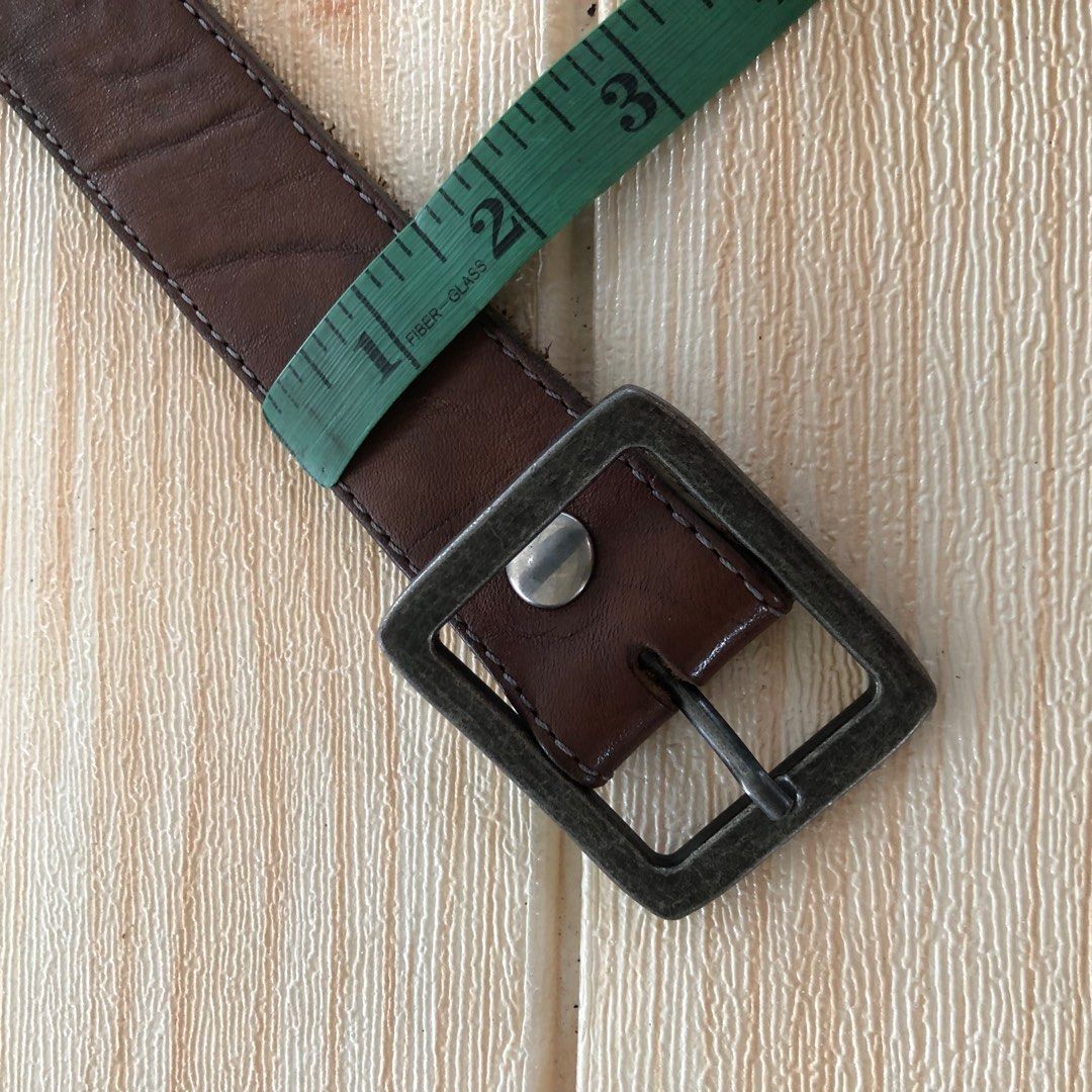 Vintage Jack Daniels Belt Genuine Leather Brown, Men's Fashion, Watches ...